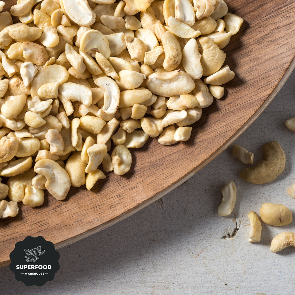 Buy Natural Large Cashew Pieces | Superfood Warehouse – superfood warehouse
