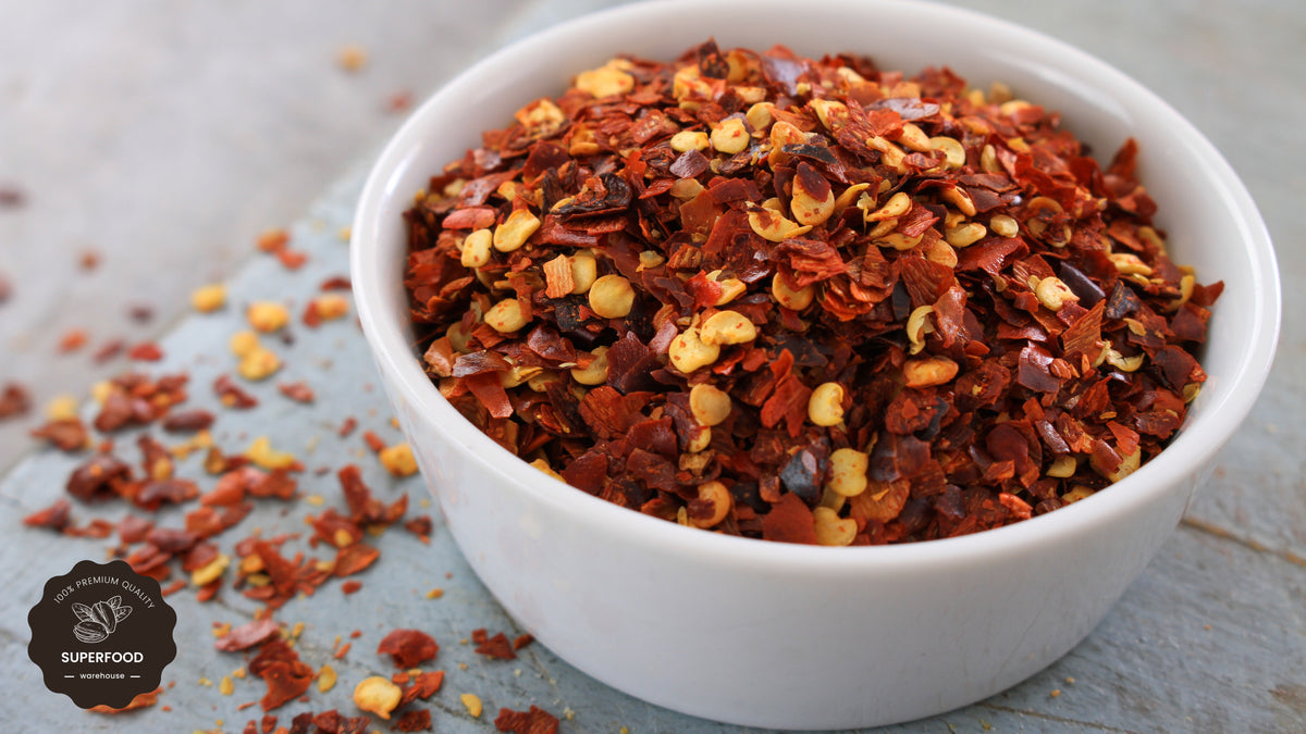 Buy Chilli Flakes Online | Premium Crushed Red Pepper – superfood warehouse