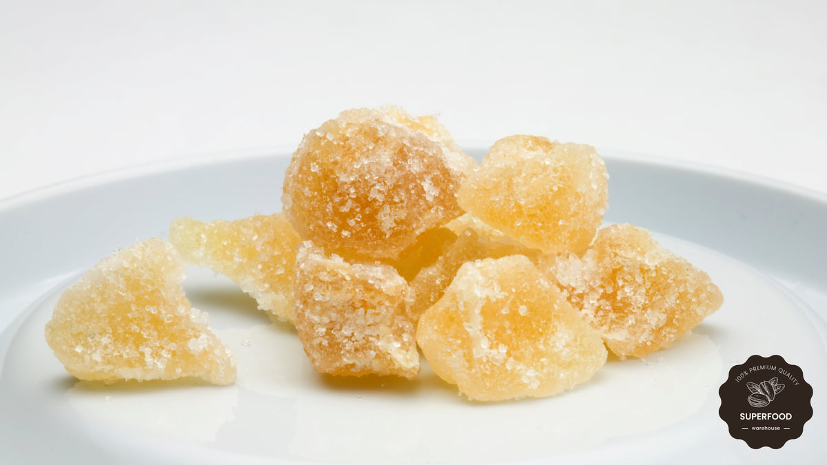 Buy Crystallized Ginger Online | Glace Ginger Pieces AU – superfood ...