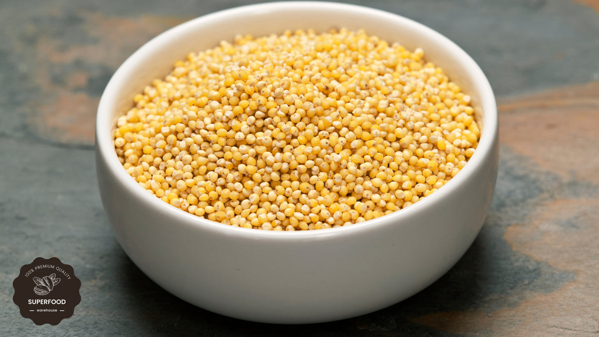 HULLED MILLET – superfood warehouse